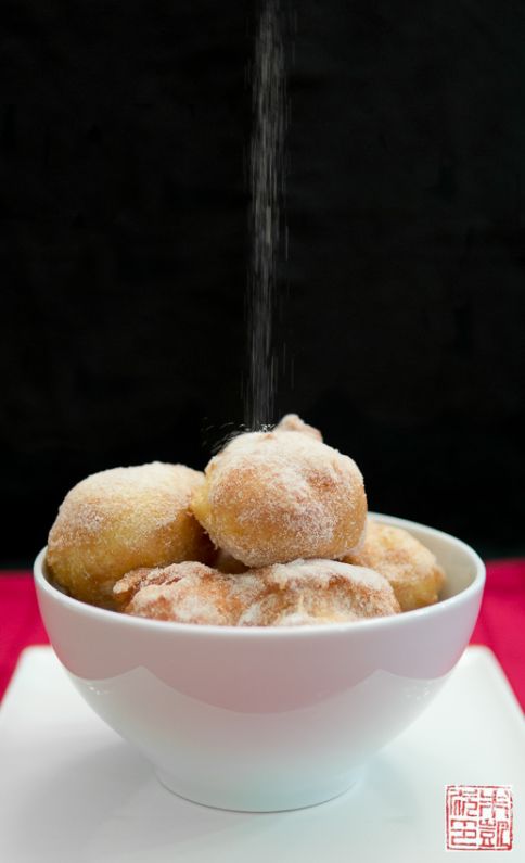Chinese Sugar Egg Puffs (Sai Yong): Easiest Donuts Ever - Dessert First