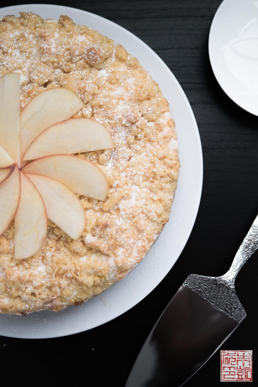 Apple Meringue Crumb Cake - Dessert First