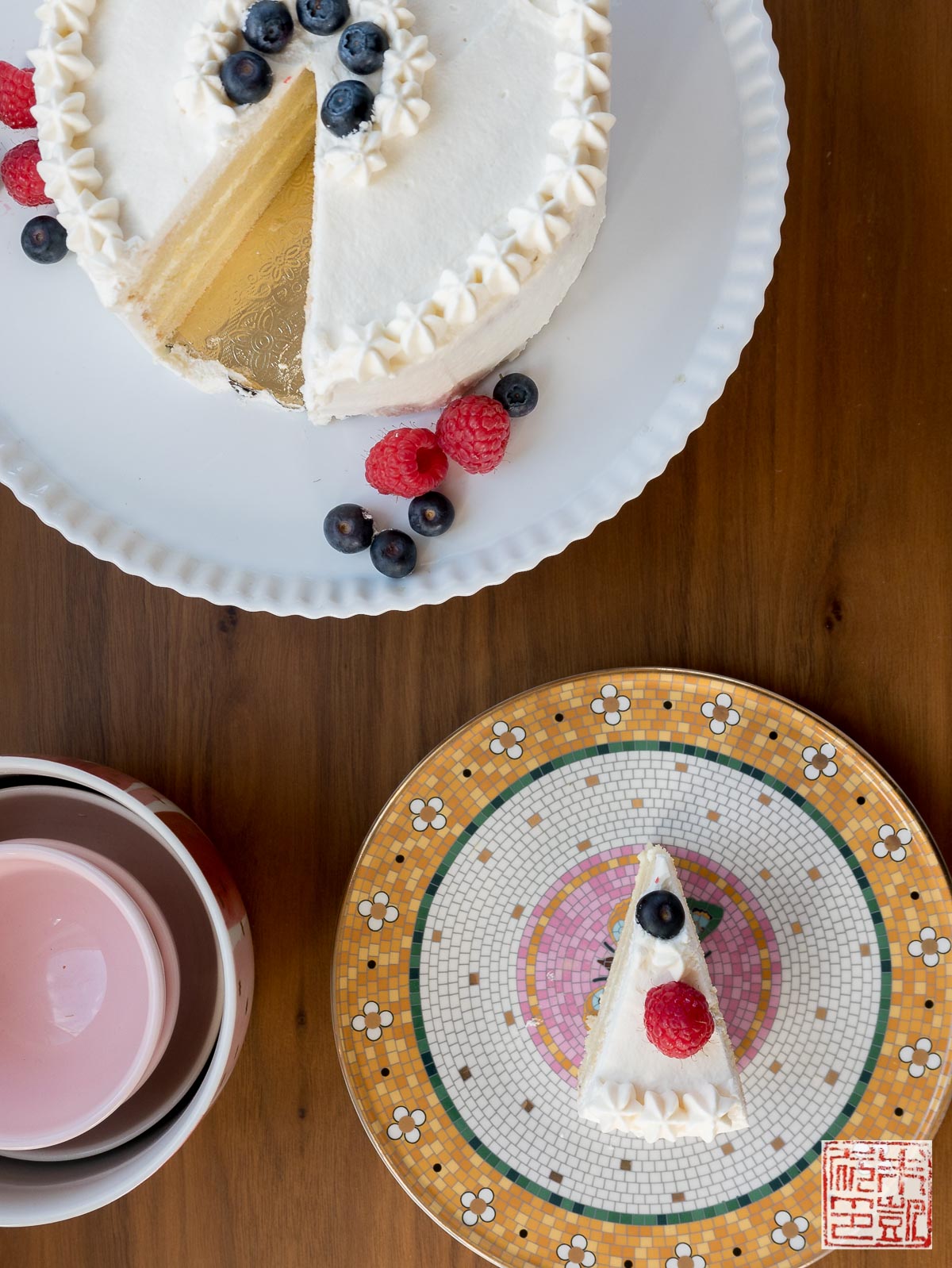 Yuzu Chiffon Layer Cake - Dessert First