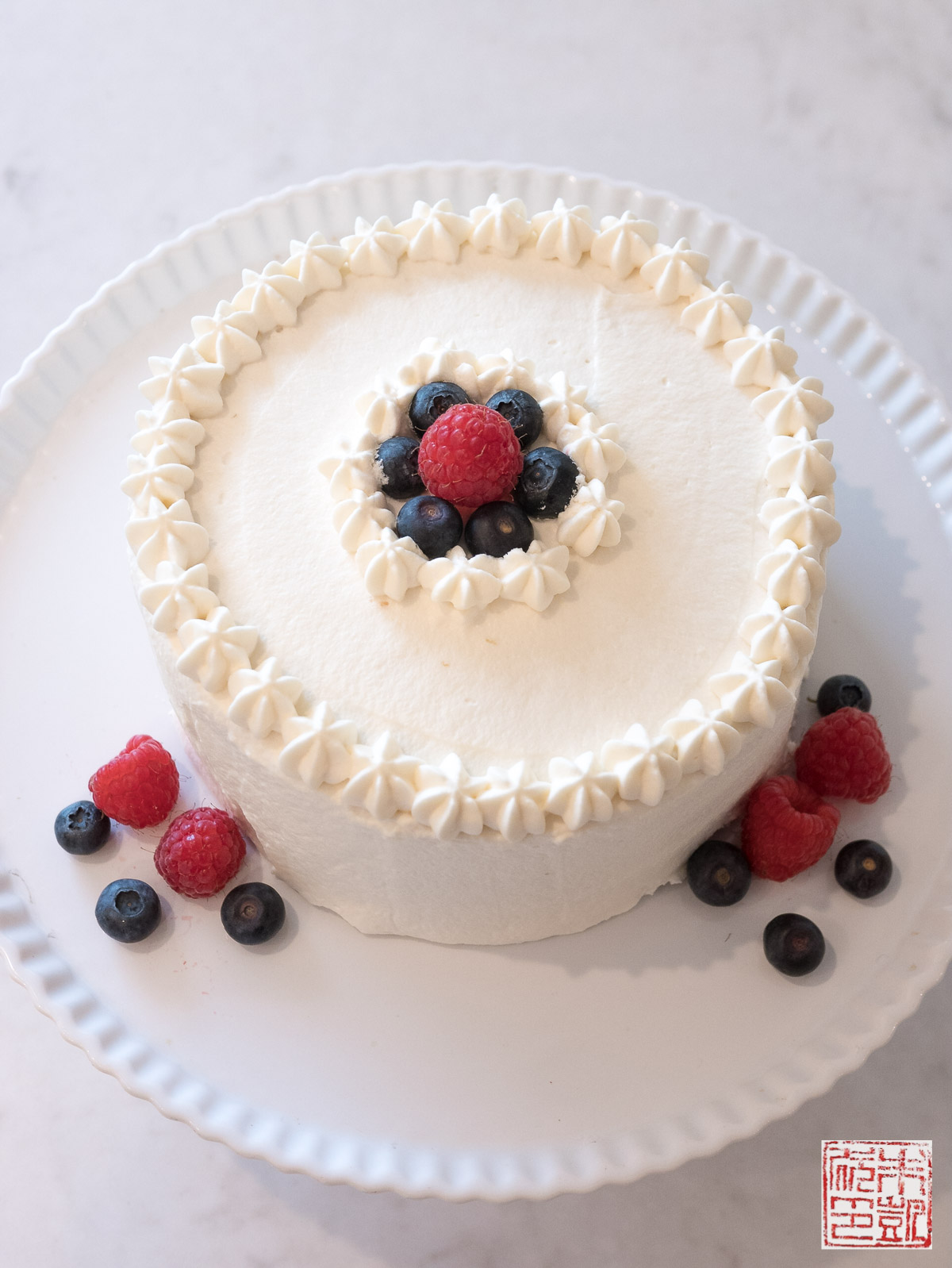 Yuzu Chiffon Layer Cake - Dessert First