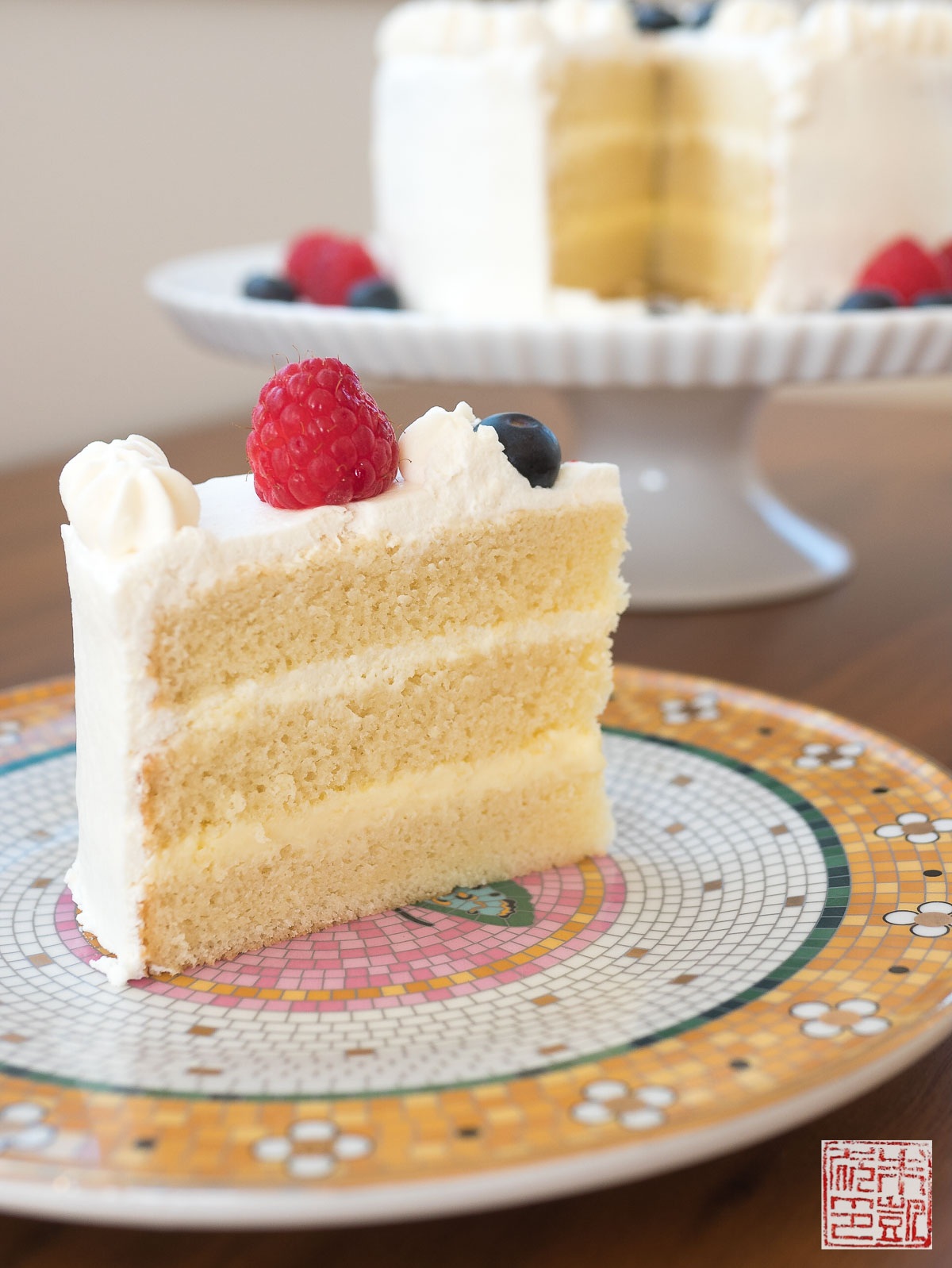 Yuzu-Layer-Cake-slice_ - Dessert First
