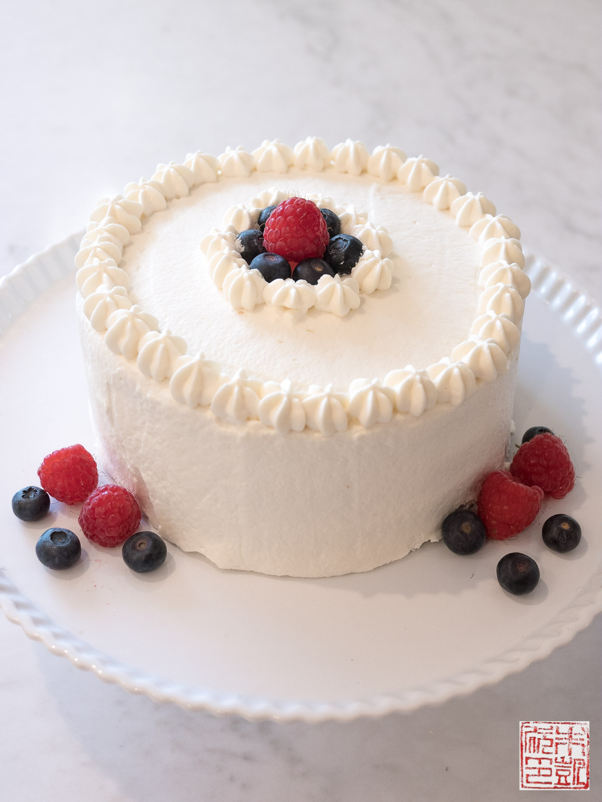 Yuzu Chiffon Layer Cake - Dessert First